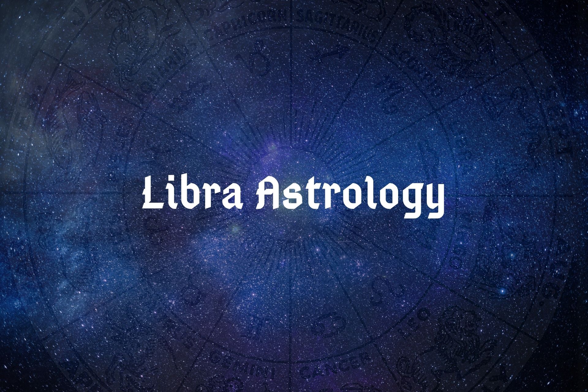 Libra Astrology
